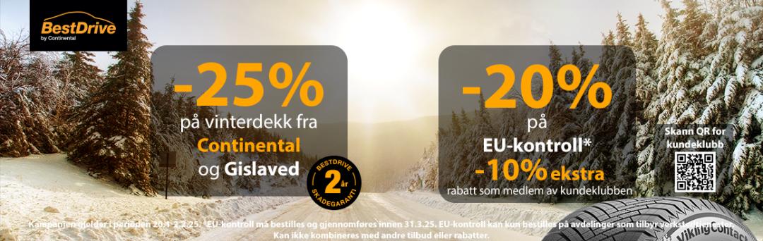 Dekk til gode priser hos BestDrive - Bestill på nett